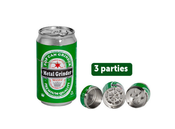 Micro grinder cannette de bière verte diamètre 4mm – La Havane Nîmes
