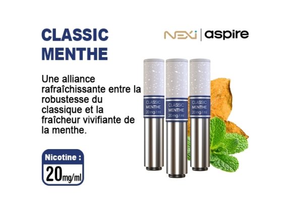 BOITE DE 3 POD NEXI ONE CLASSIC MENTHE 20 MG – La Havane Nîmes