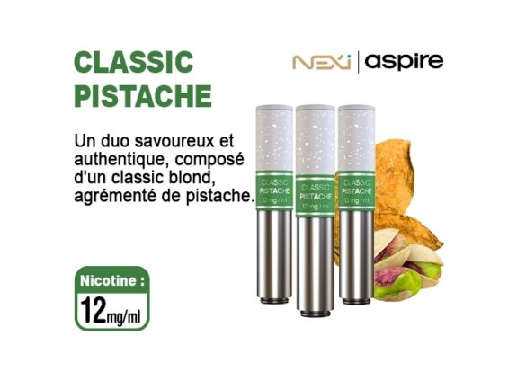 BOITE DE 3 POD NEXI ONE CLASSIC PISTACHE 12 MG – La Havane Nîmes