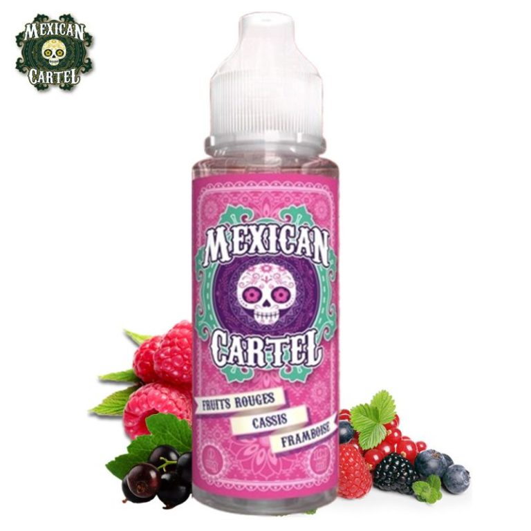 Fruits Rouges Cassis Framboise 100ml – Mexican Cartel – La Havane Nîmes